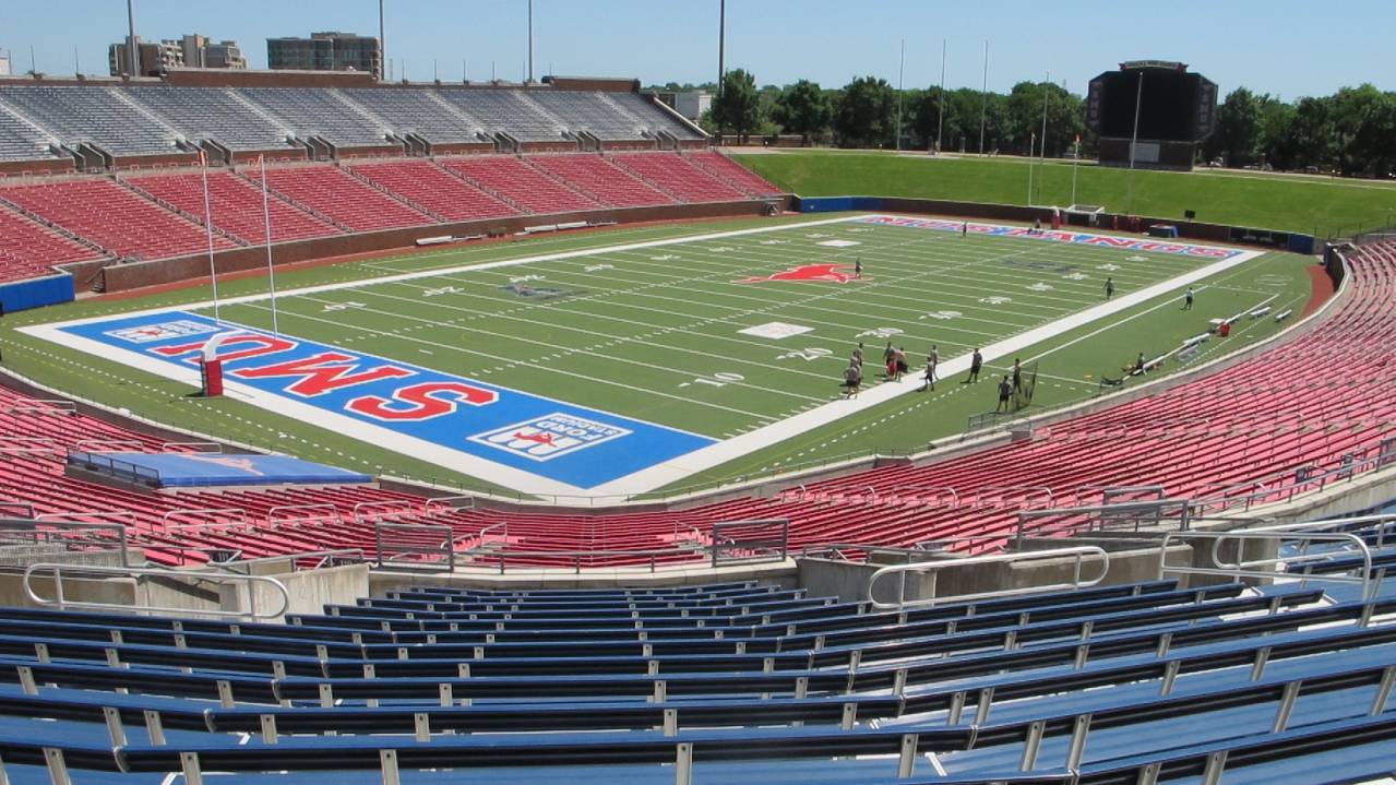 Upper (Section 200) | SMU Mustangs Football vs Baylor Bears Football | 6 Sep 2025 | Gerald J ...