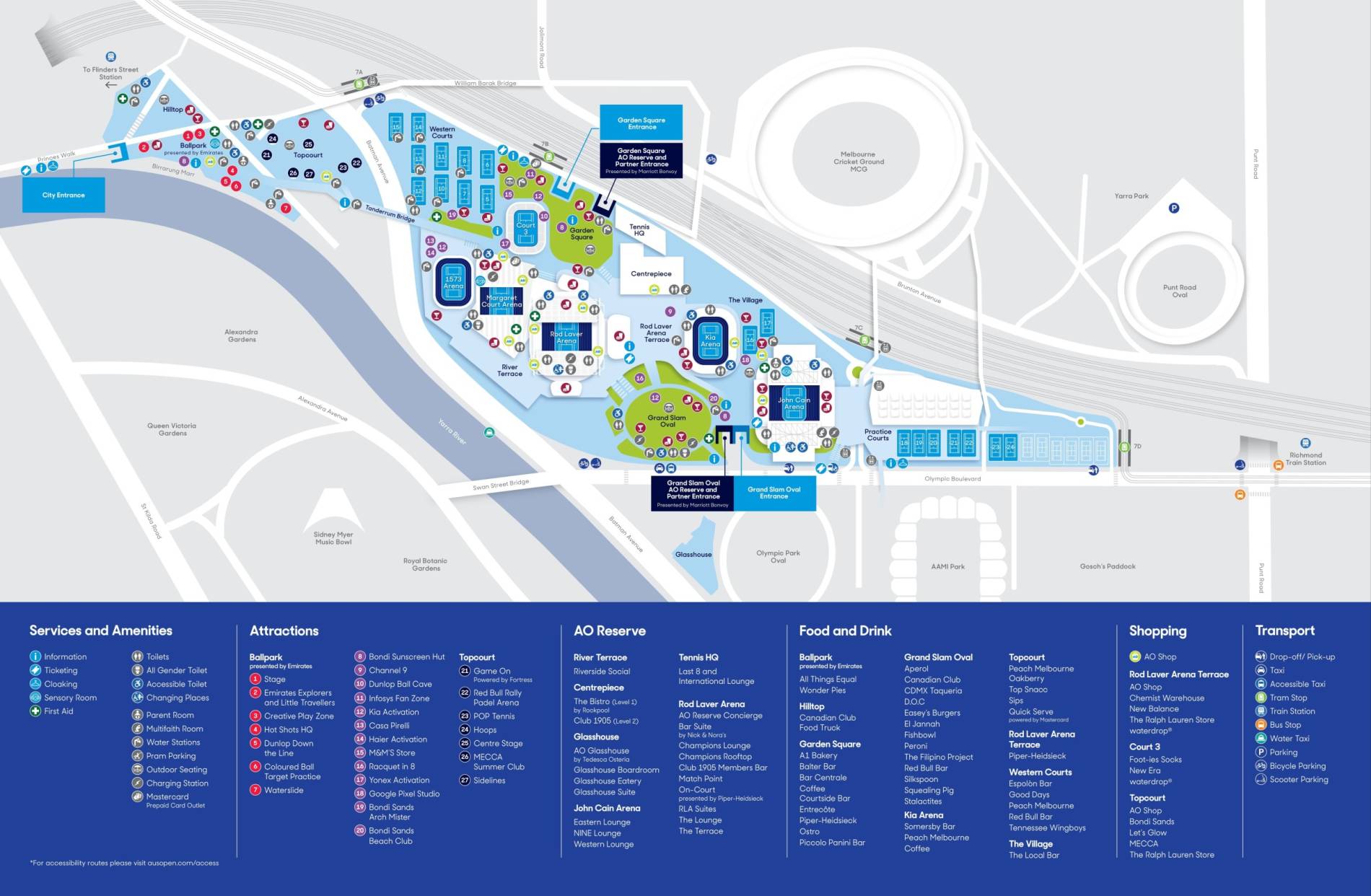 John Cain Arena | Australian Open | 12-26 Jan 2025 | Melbourne Park ...