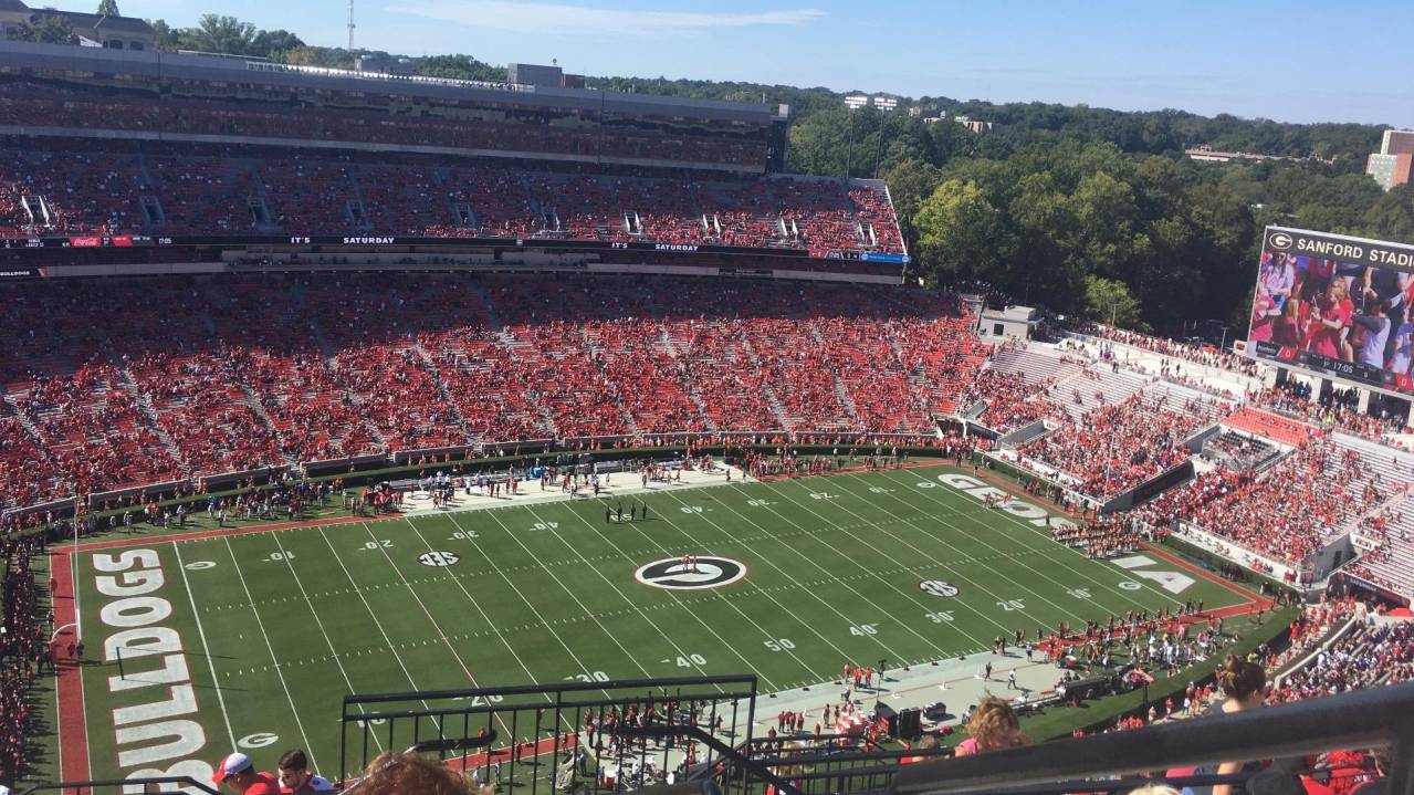 Sanford Stadium Seating Diagram | Cabinets Matttroy