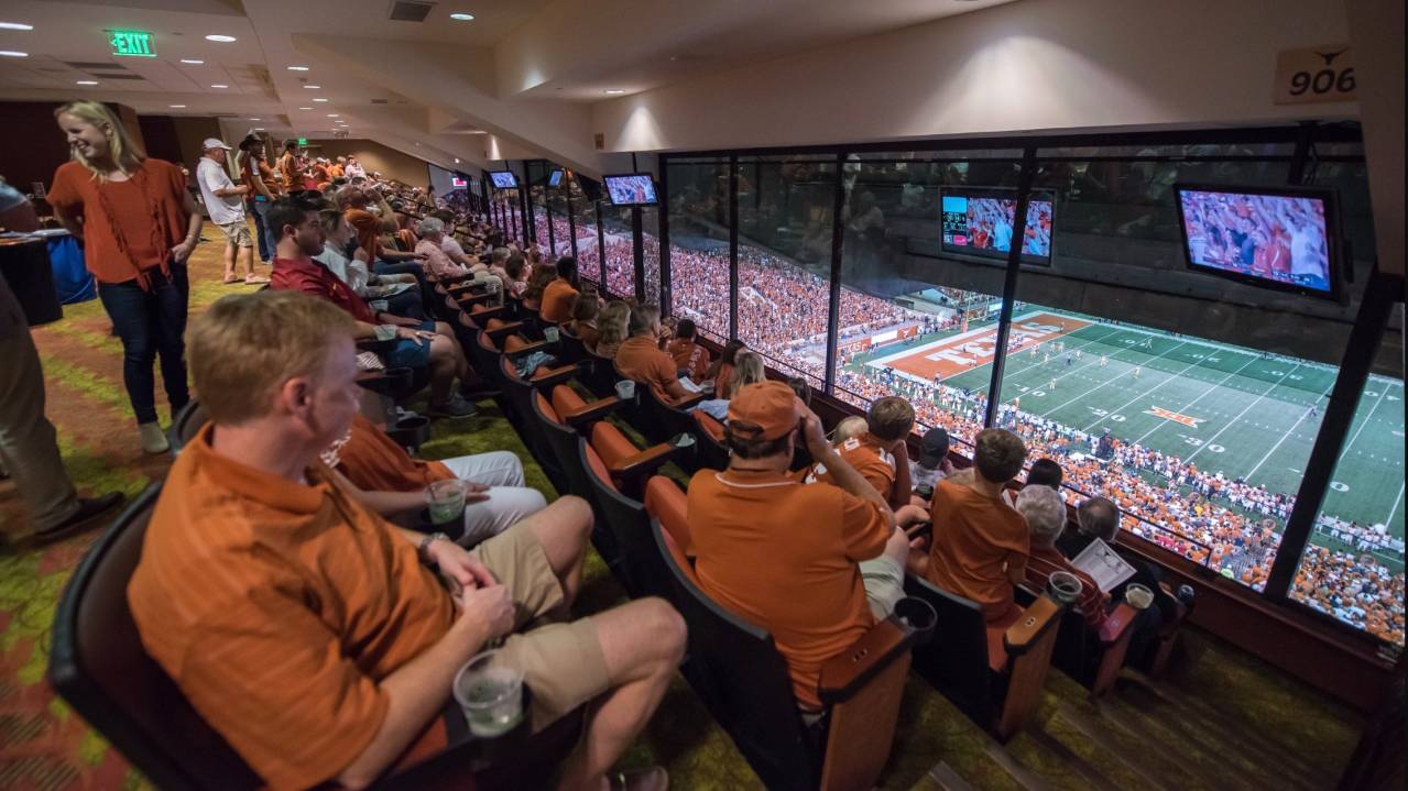 Centennial Room (Sections CR1-CR9) | Texas Longhorns Football vs Arkansas Razorbacks Football ...