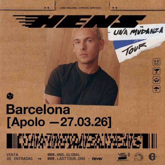 Hens en Sala Apolo, Barcelona 2026 Tickets | 27 Mar 2026 | Sala Apolo ...