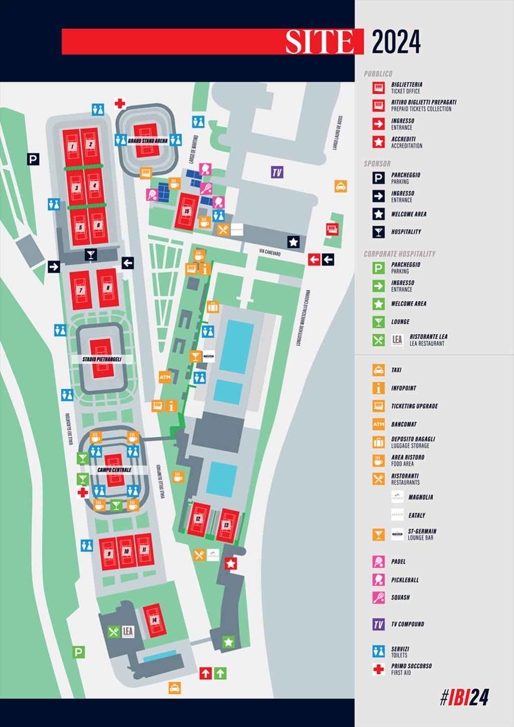 Central Court: Tribuna Premium | Internazionali BNL d'Italia (Italian ...