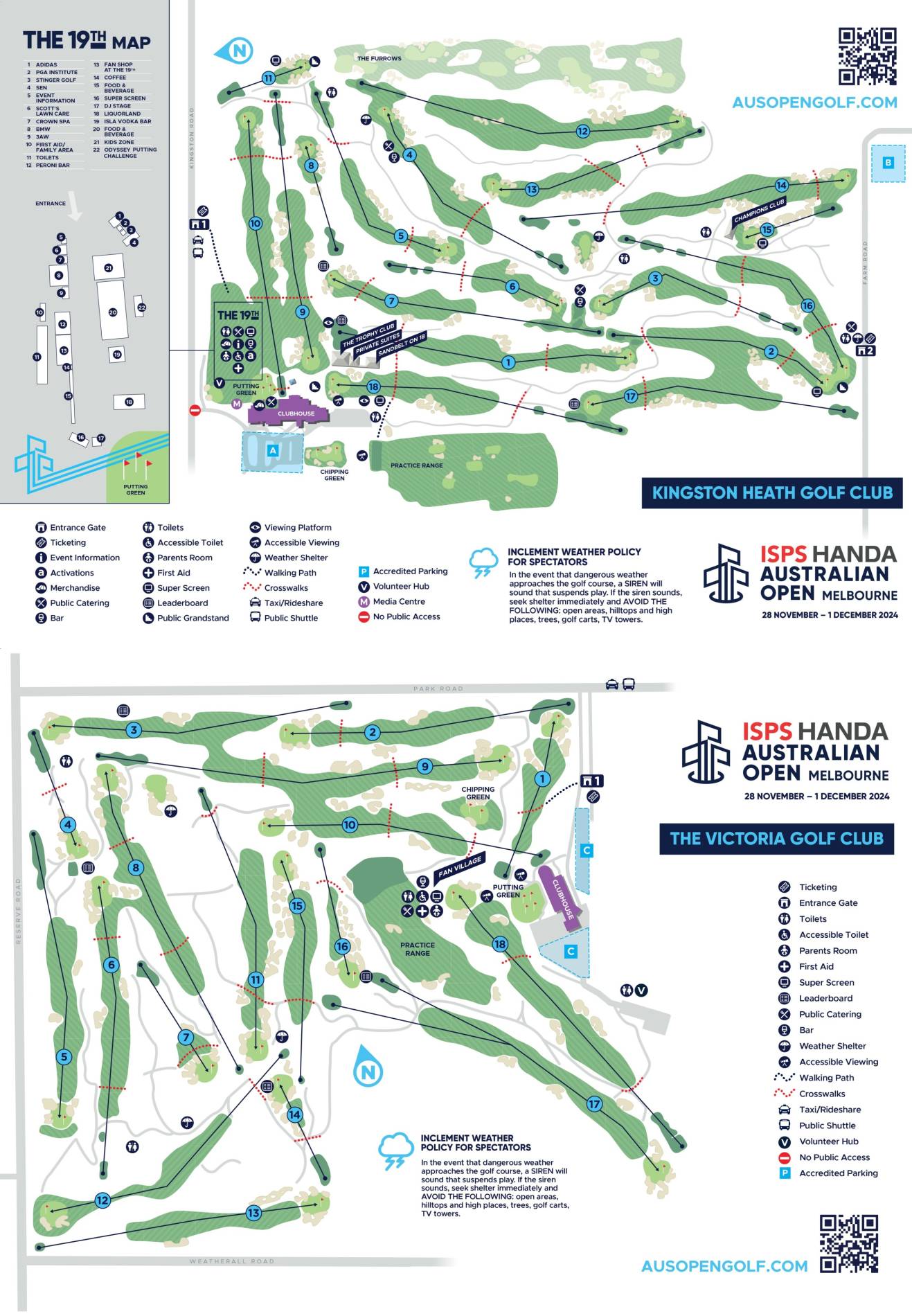 Australian Open Tickets | 25 Nov - 1 Dec 2024 | Kingston Heath Golf ...