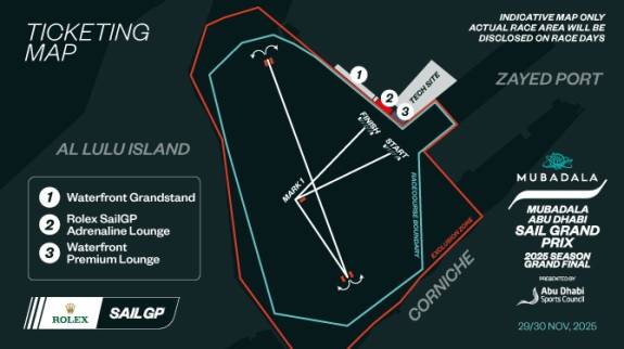 Grand Final: Abu Dhabi Sail Grand Prix Tickets | 29-30 Nov 2025 | Mina ...