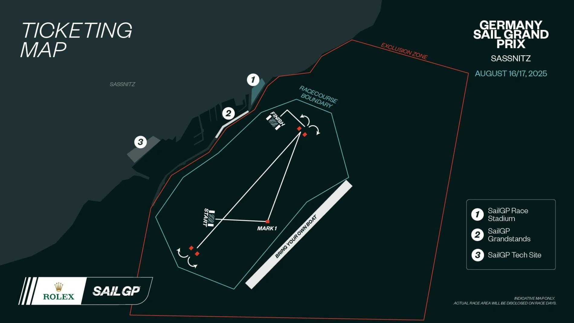 Germany Sail Grand Prix Tickets | 16-17 Aug 2025 | Sassnitz Marina | Koobit