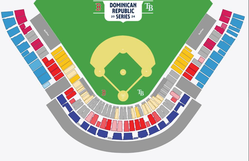 Tampa Bay Rays Tickets Seating Chart | Cabinets Matttroy