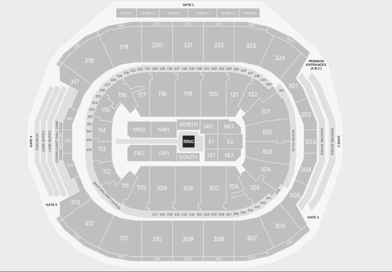 Balcony (300 Level) | Money In The Bank | 6 Jul 2024 | Scotiabank Arena ...