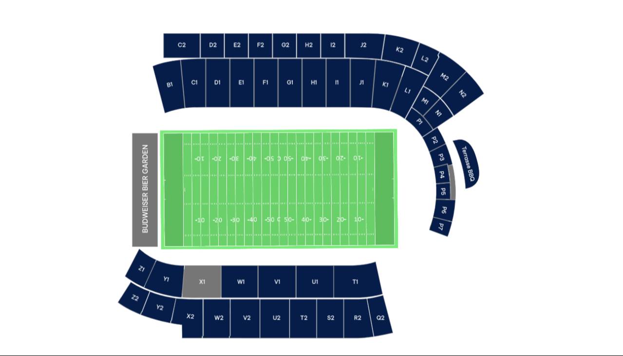 North VIP Seats | Montreal Alouettes vs Edmonton Elks | 8 Aug 2025 ...