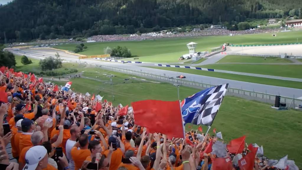 Red Bull Grandstand (Sections L, M & N) | F1 Austrian Grand Prix | 28-30 Jun 2024 | Red Bull ...