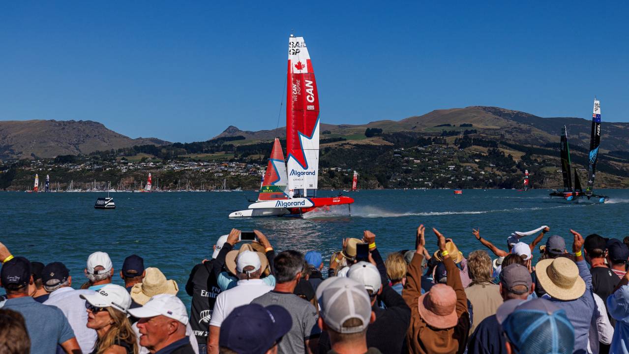 Waterfront Grandstand | Grand Final: Abu Dhabi Sail Grand Prix | 29-30 ...