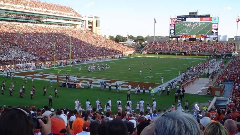 Terrace Club (Sections 13T-17T) | Texas Longhorns Football vs San Jose State Spartans Football ...