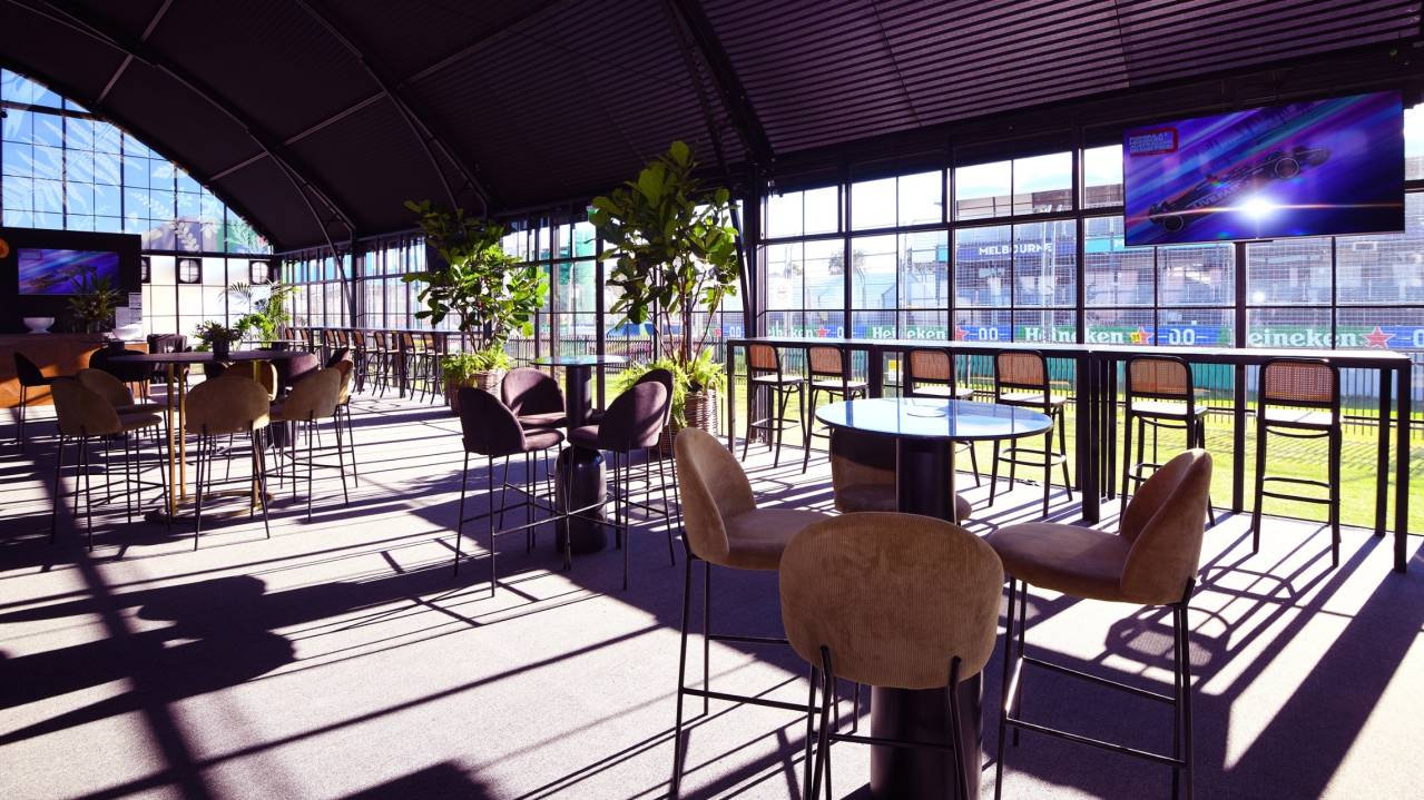 The Atrium | F1 Australian Grand Prix | 5-8 Mar 2026 | Albert Park Circuit | Koobit