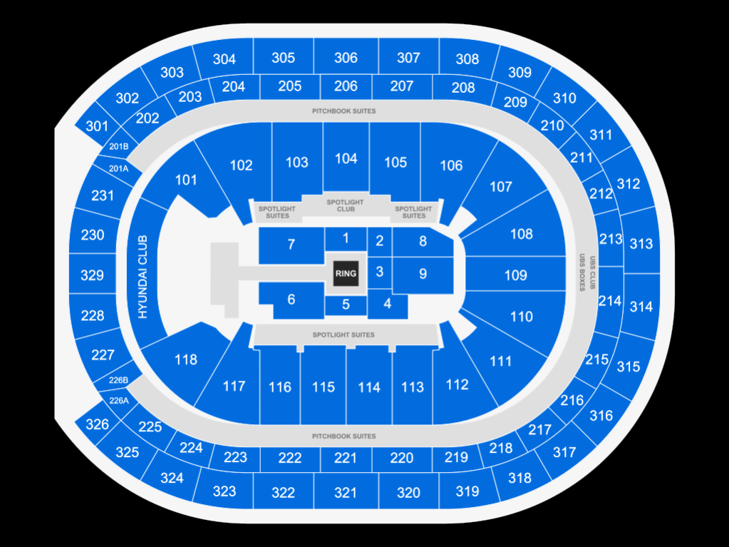 Upper (Section 300) | Forbidden Door | 30 Jun 2024 | UBS Arena | Koobit