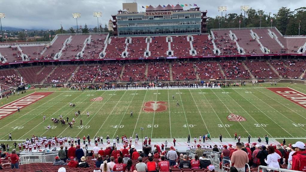 Upper (200 Level) | Stanford Cardinal Football vs Notre Dame Fighting ...