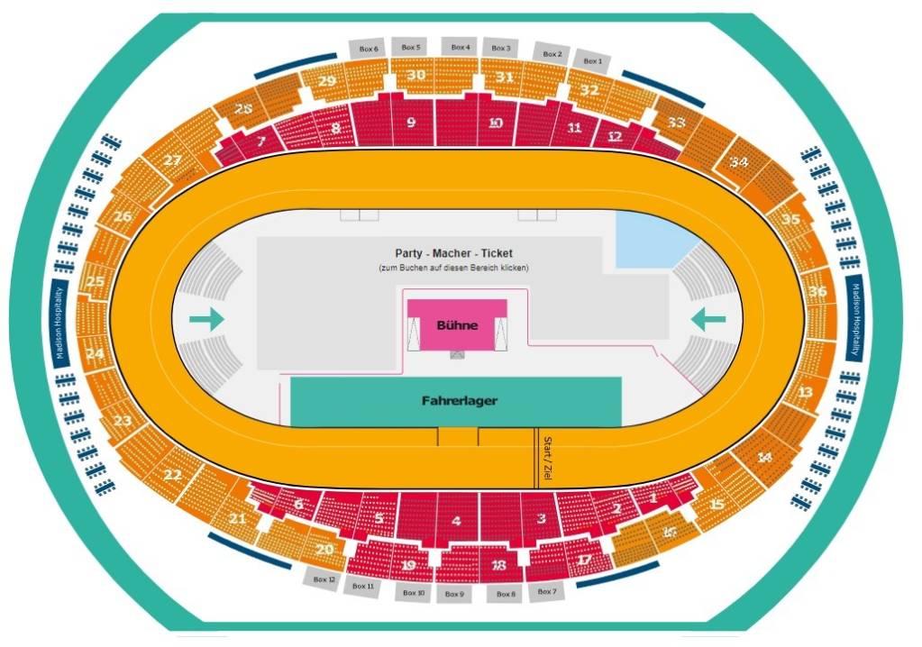 VIP | Six Day Berlin | 31 Jan - 1 Feb 2025 | Velodrom | Koobit