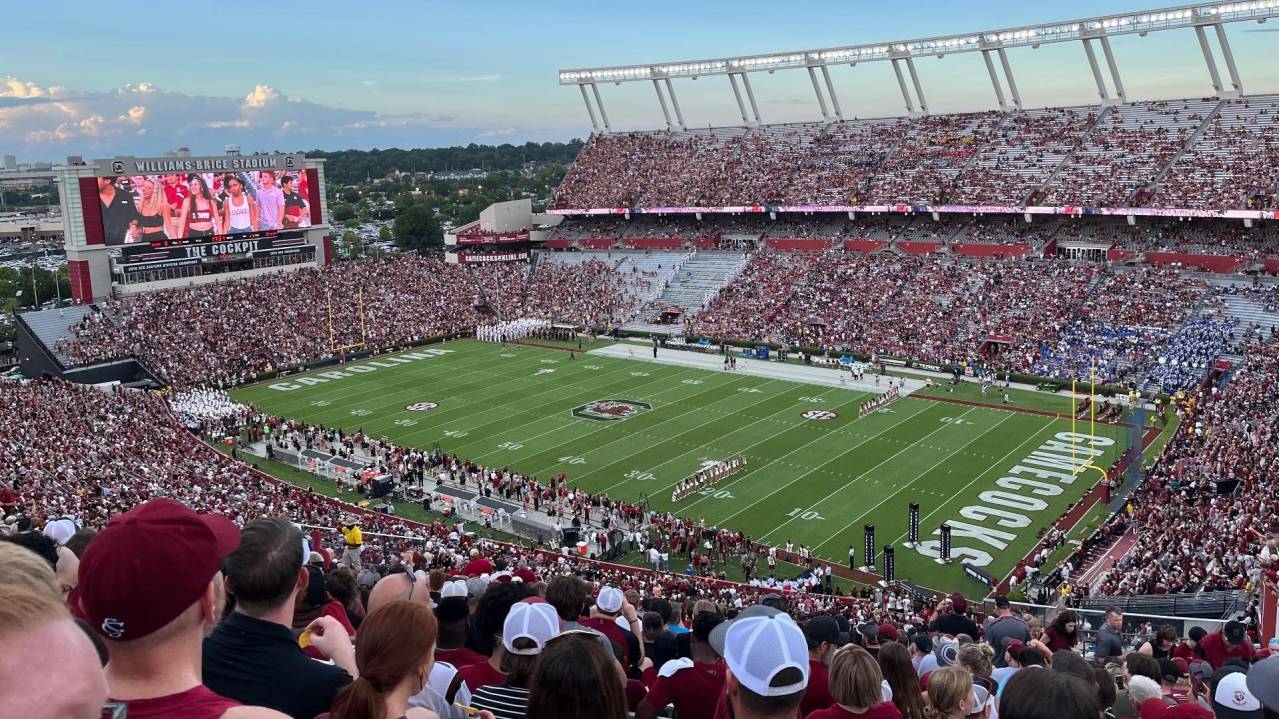 Upper (Sections 301-309, 501-509 & 901-908) | South Carolina Gamecocks Football vs Vanderbilt ...