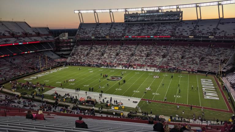 Upper (Sections 301-309, 501-509 & 901-908) | South Carolina Gamecocks ...