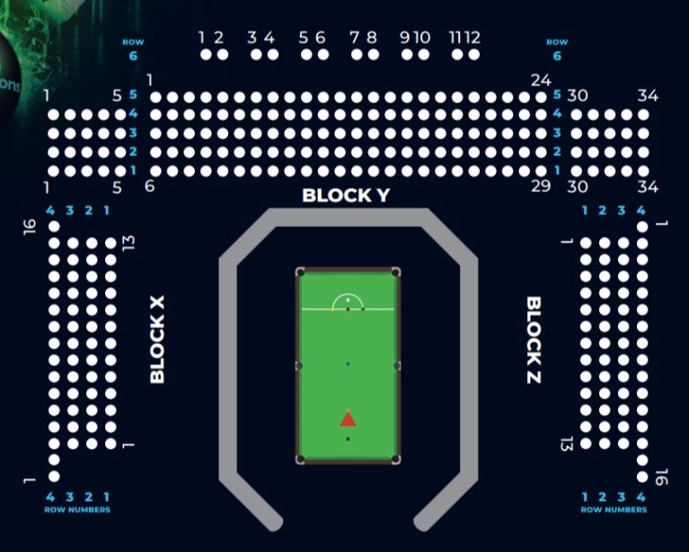 Reserved Seating | Northern Ireland Open | 20-27 Oct 2024 | Waterfront ...